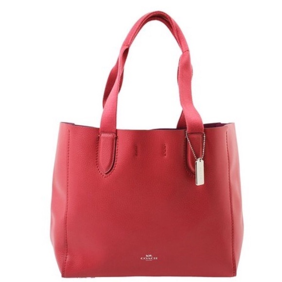 Coach | Bags | Coach Strawberrybright Red Tote | Poshmark